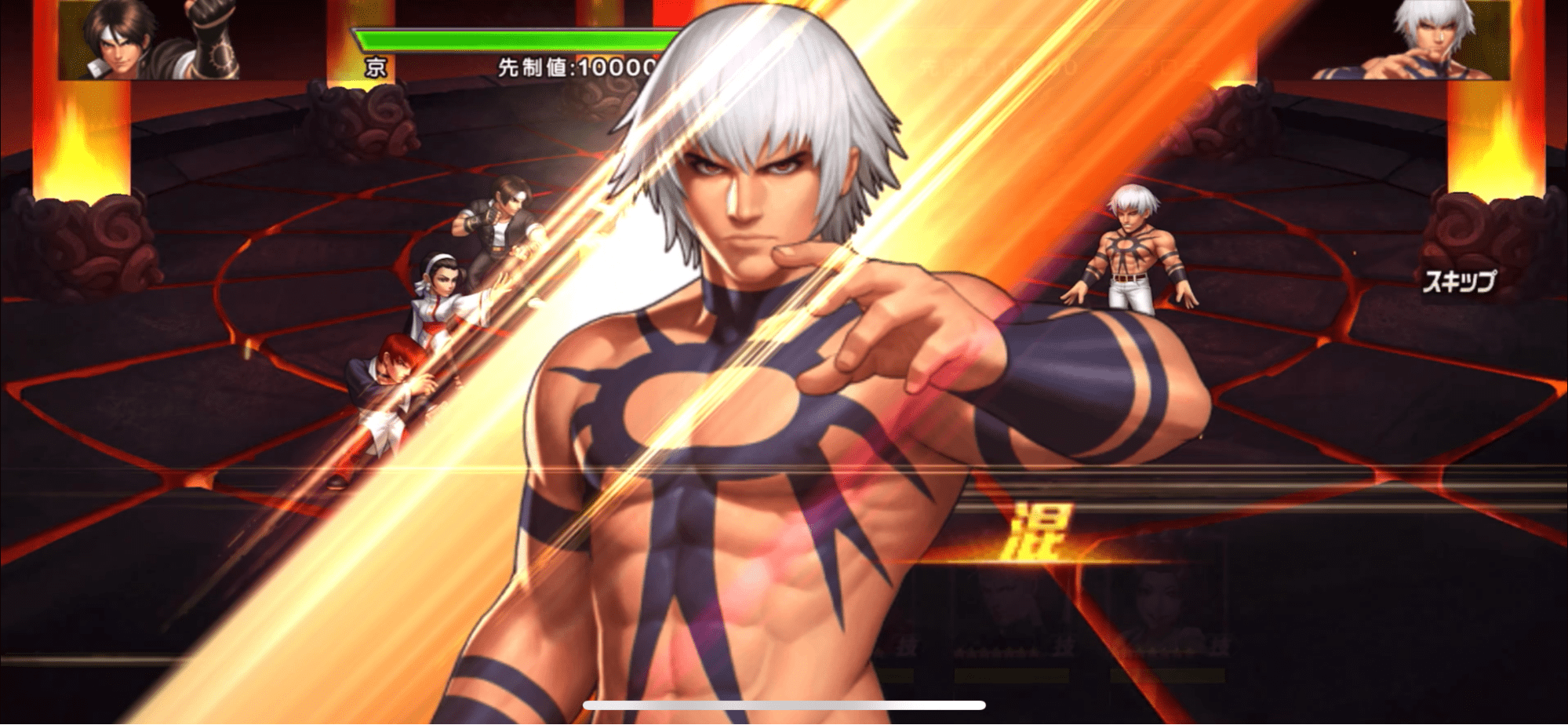 懐かしの格ゲーをリズミカルなバトルで再現！ THE KING OF FIGHTERS ’98UM OL をやってみた感想とレビュー！ - AppGameジャングル